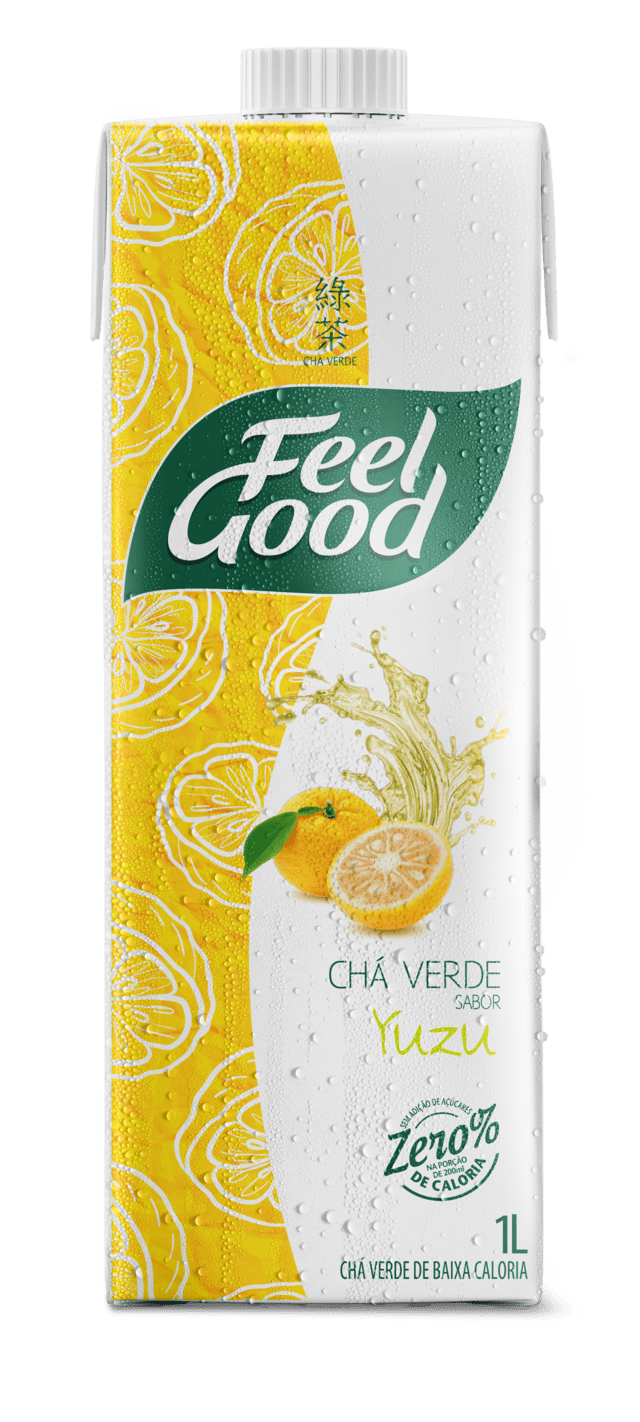 Chá Verde Sabor Yuzu - Feel Good